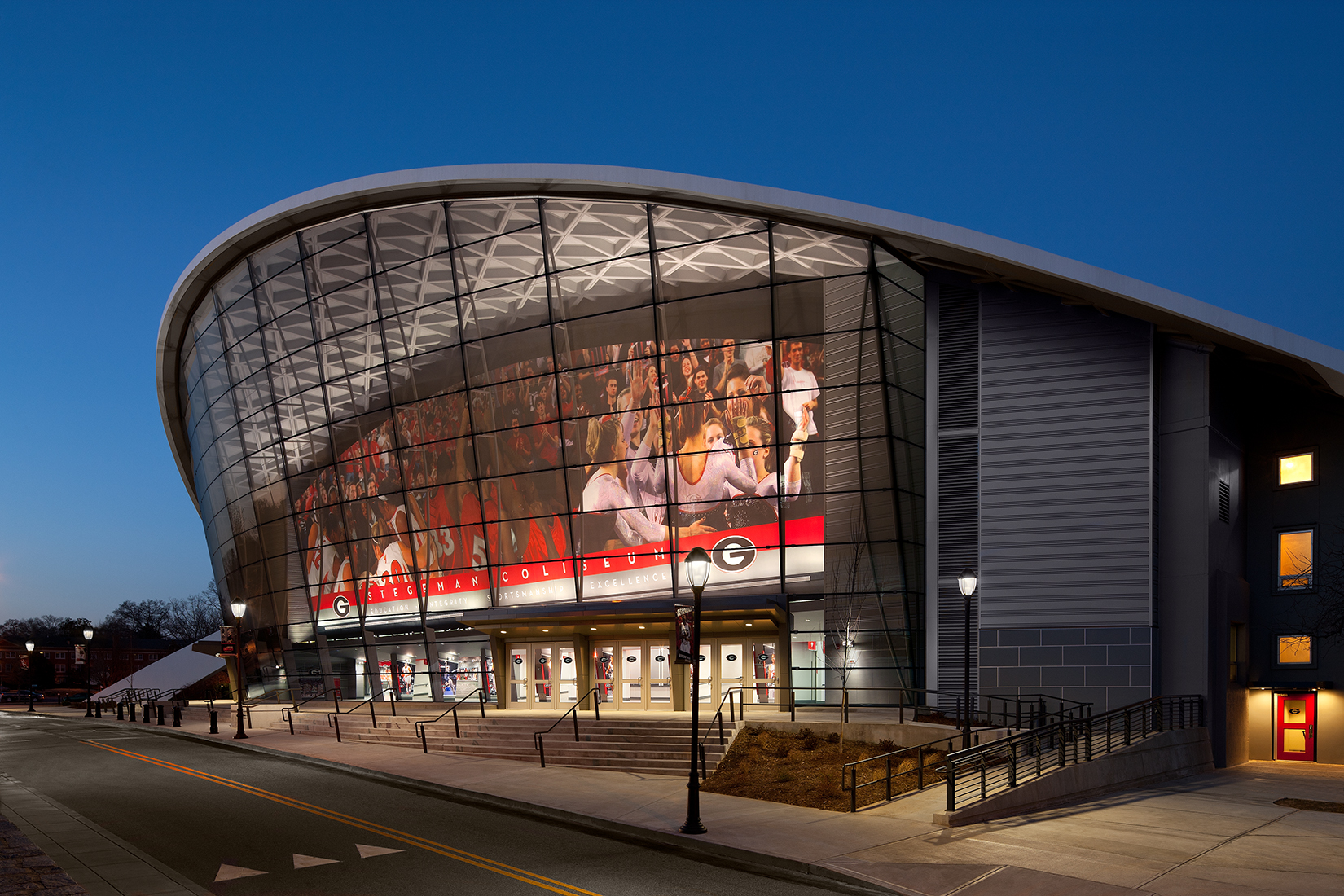 Stegeman Coliseum Concourse Renovation Gallery | University Architects